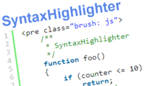 SyntaxHighlighter | Mascando Bits