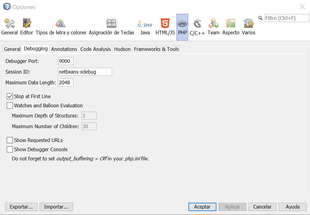 Activación de XDebug en XAMPP para depuración con Netbeans | Mascando Bits